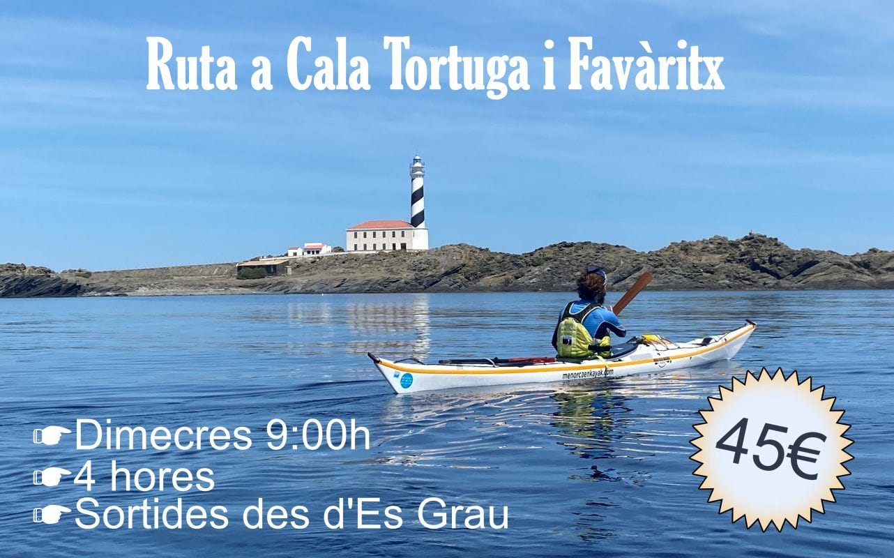 Minorque en kayak | Location, Excursions, Itinéraires, Cours